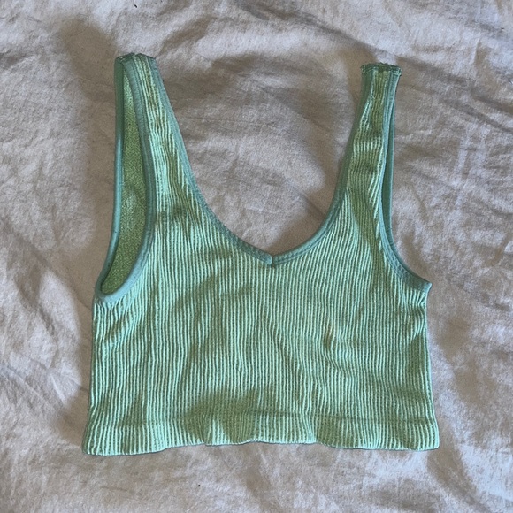 Forever 21 | Tops | Pale Green Tiny Top | Poshmark